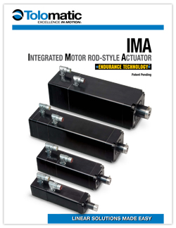 IMA Integrated Motor Actuator: Brochure